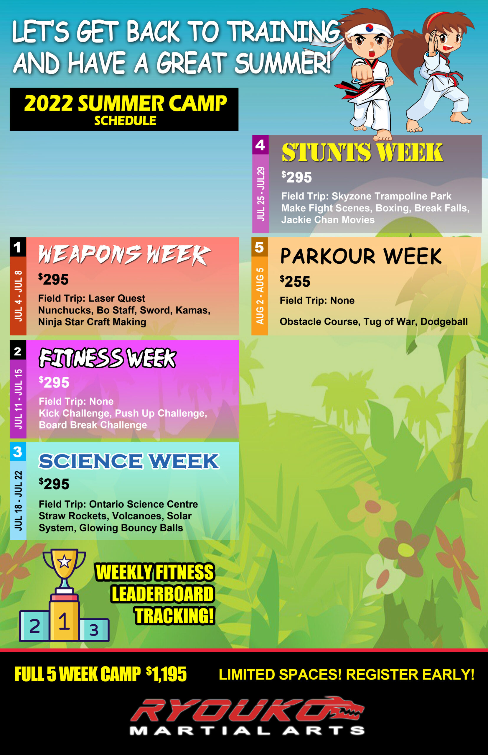 Ryouko Martial Arts Summer Camp in Durham | Ryouko Martial Arts